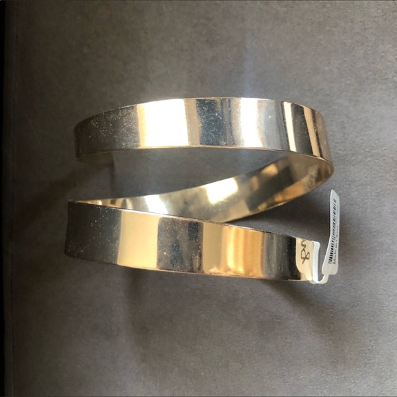 Icing | Jewelry | Nwt Icing Golden Spiral Bracelet | Poshmark